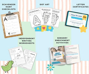 Letter of the Week Pack | Teach Your Preschooler the ABCs ...