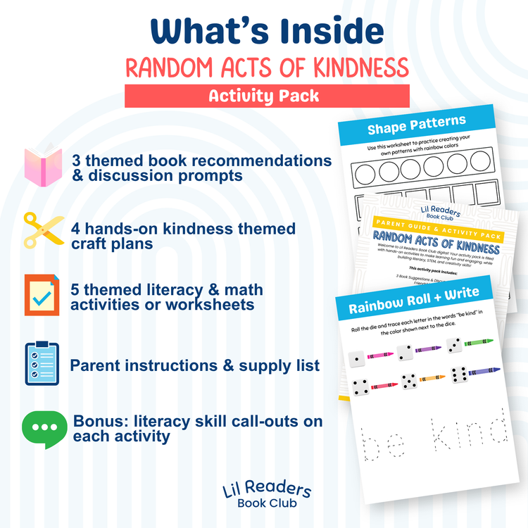 Random Acts of Kindness Activity Pack – Subscription Box Kids